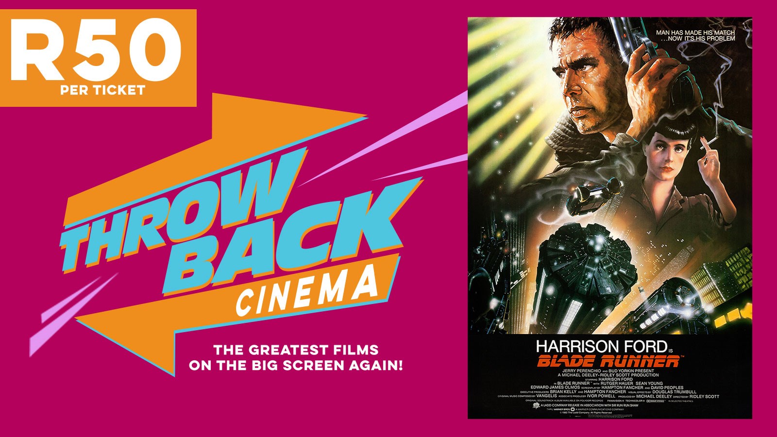 BLADE RUNNER (THROWBACK) | Ster-Kinekor